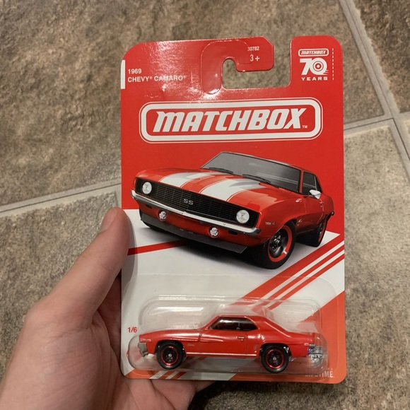 Mattel | Toys | 223 Matchbox 70 Years 969 Chevy Camaro Target Exclusive ...